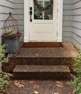 Sunken Porches: Signs of Concrete Problems